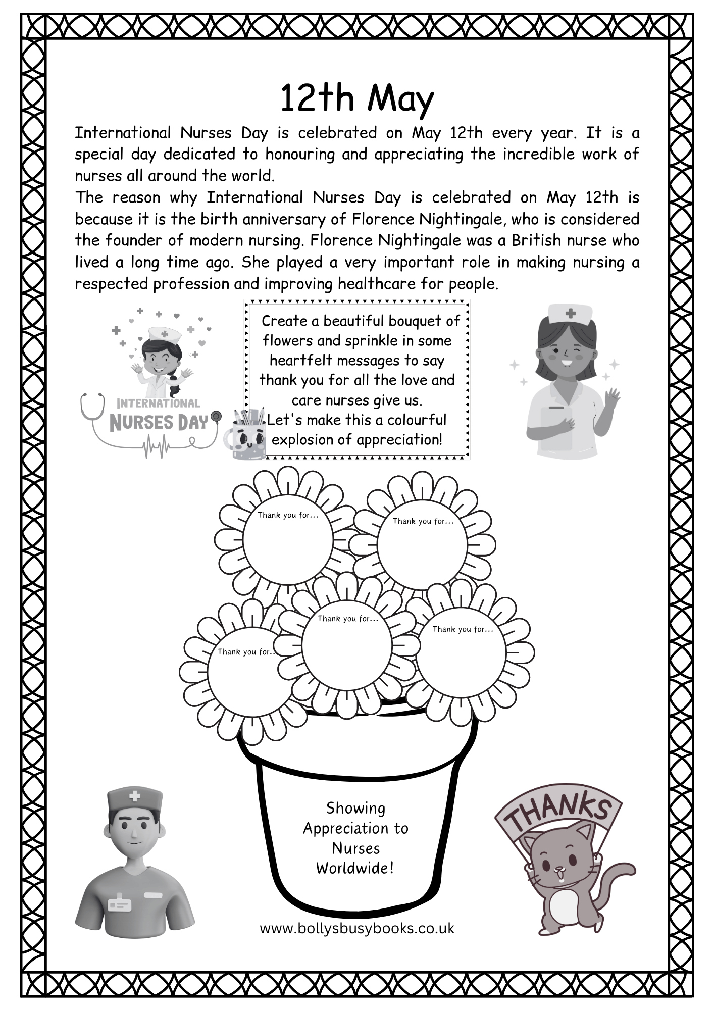 May Fact A Day Activity Book - Bolly's Busy Books